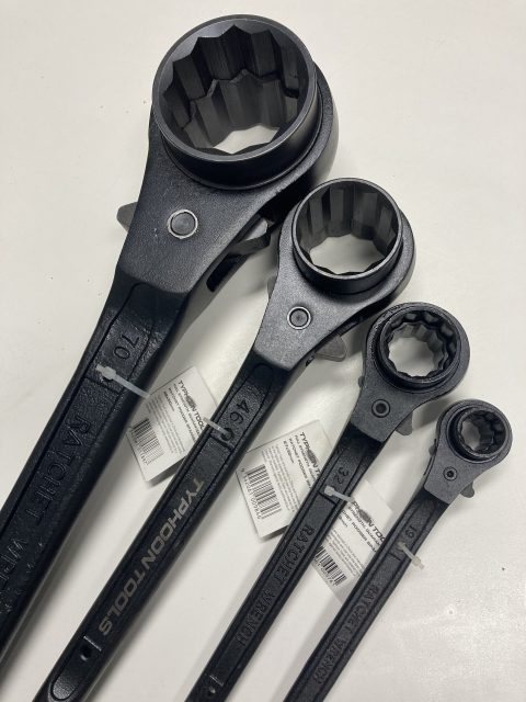 Ratchet Podger Spanners - Typhoon Tools
